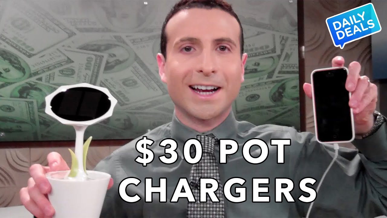 $30 Solar Smartphone Charger - The Deal Guy - YouTube