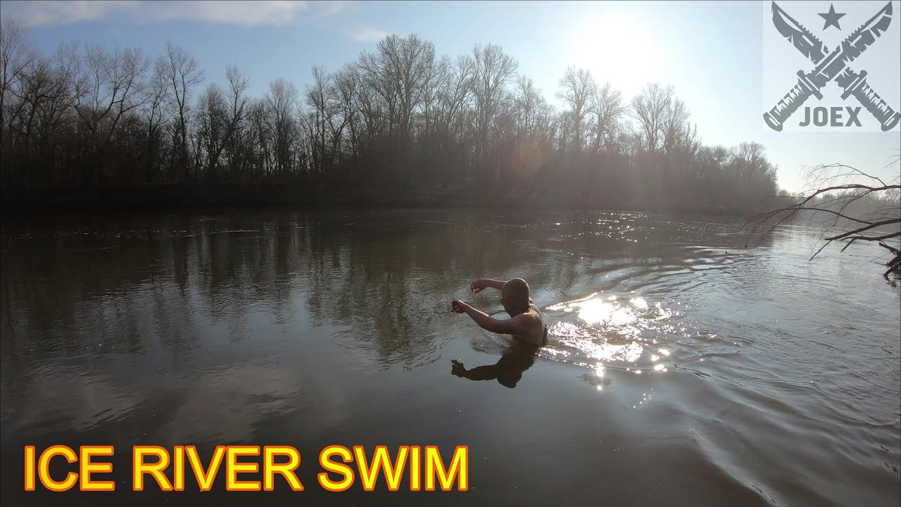 ICE COLD RIVER SWIM - 02.DEC.2024 - SWAMP ICE WATER TRAINING - GET HARD ...