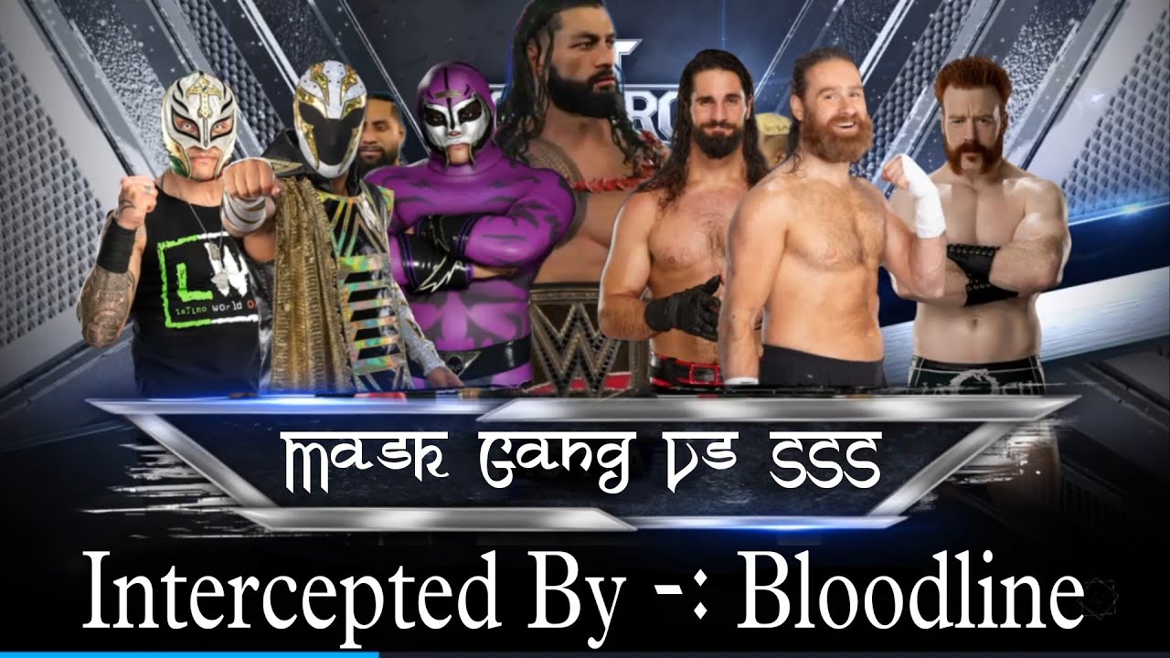 SSS Vs The Mask Gang | E-Lafda Unlocked 🔥🔥 | WWE 2K24 - YouTube