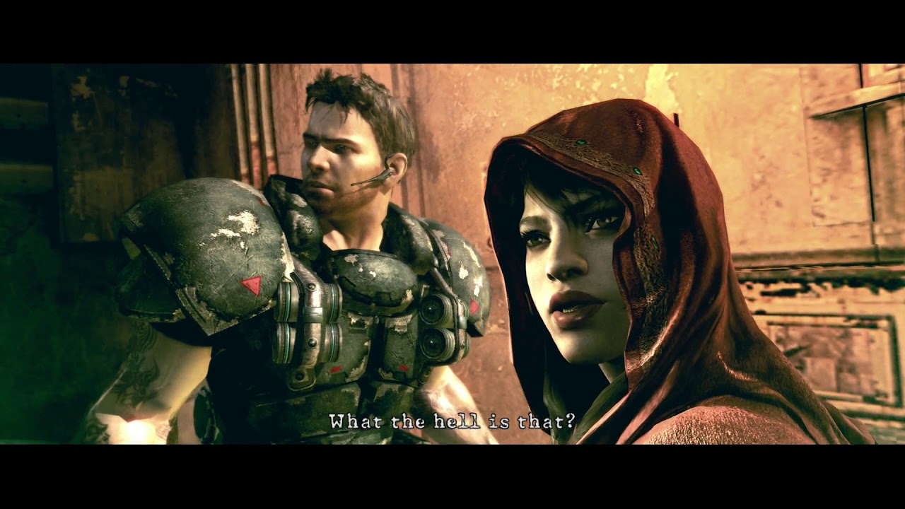 Resident Evil 5 Fighting The First Boss - YouTube