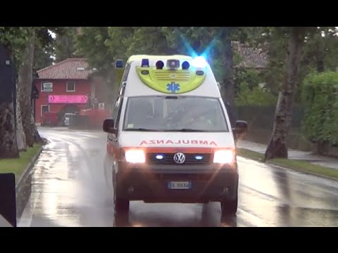[Double Siren] Ambulanza SUEM 118 Treviso [116] - Italian ambulance ...
