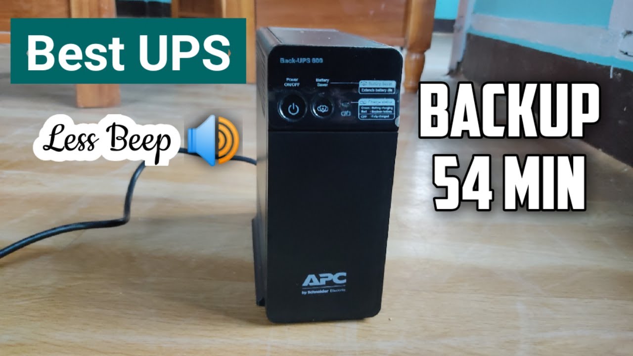 Unboxing+Battery Test+Voltage Test of APC BX600C-IN BACK - UPS 600 UPS ...
