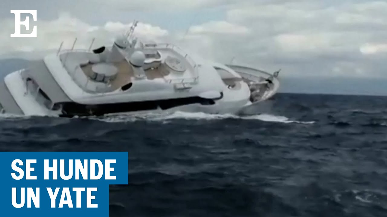 Hundimiento y rescate de un yate con pasajeros en Italia | EL PAÍS ...
