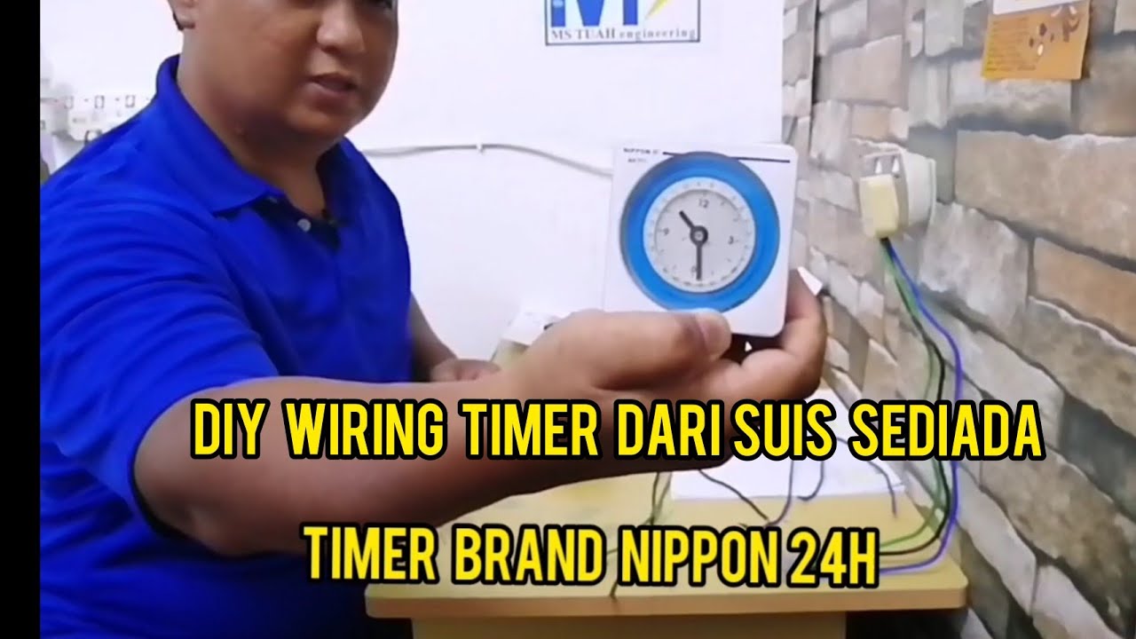 [ DIY WIRING TIMER DARI SUIS SEDIADA ] - YouTube