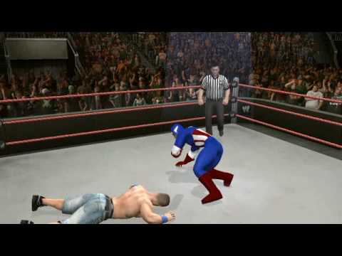 WWE SmackDown vs. RAW 2010 Captain America Caw