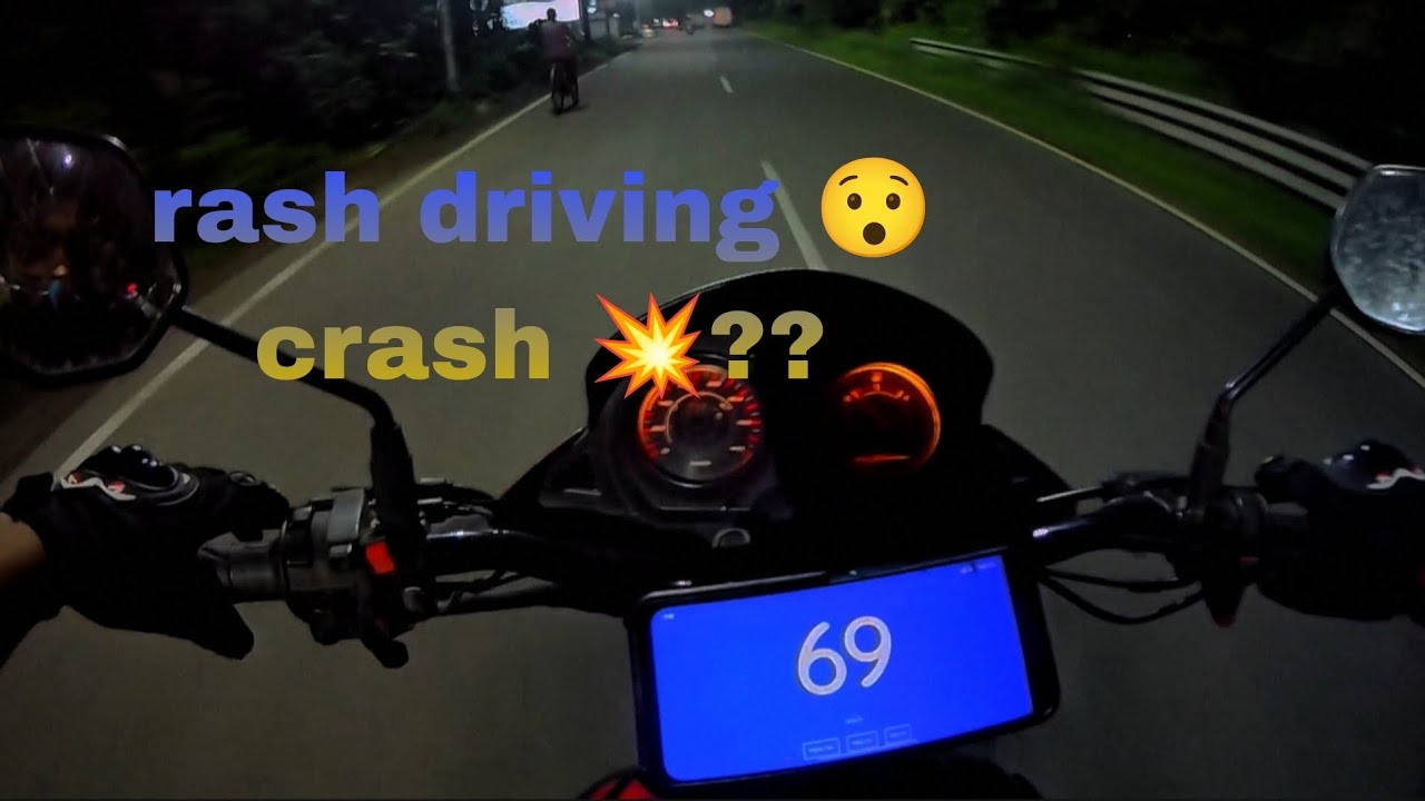 Intense rash driving 😯 live crash?? - YouTube