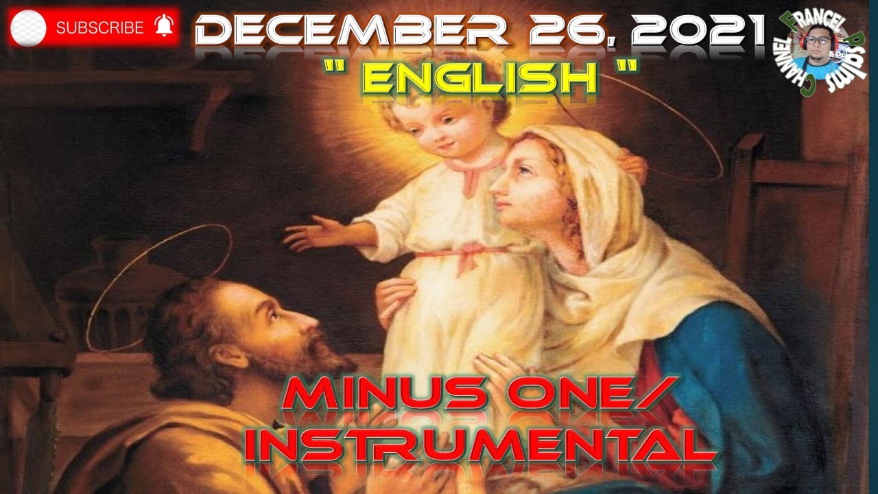 Minus One/Instrumemtal/Vocals Backing Tracks: Responsorial Psalm ...