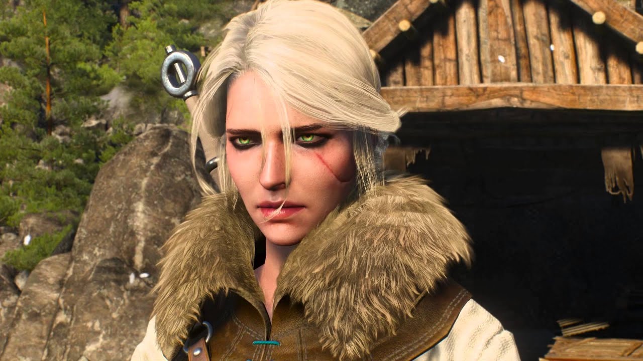 "Witcher 3" Naglfar Eredin cutscene Shadowplay Ciri Geralt - YouTube
