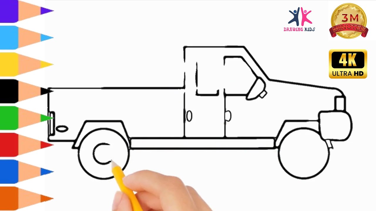 how to drawing car | thar car drawing | car drawing for kids | car ...