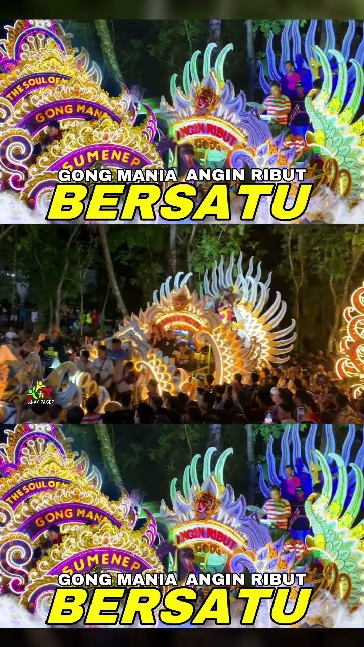 GONG MANIA DAN ANGIN RIBUT #daul #karnaval #tongtongmadura # ...