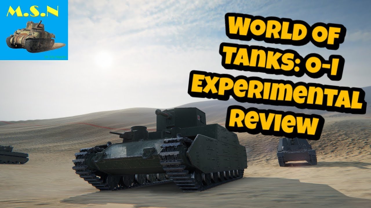 World of Tanks: O-I Experimental Tank Review - YouTube
