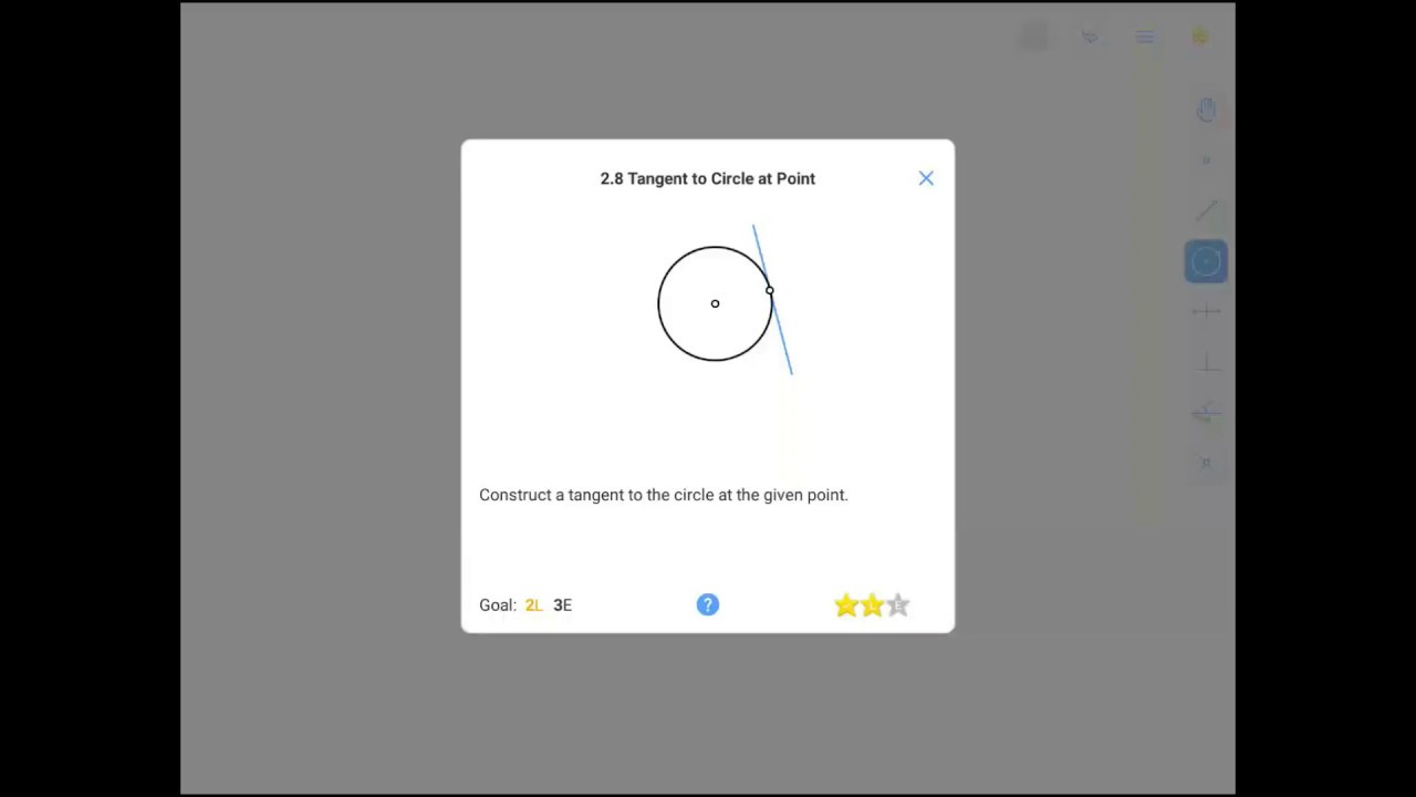(Euclidea) 2.8 3E solution - YouTube