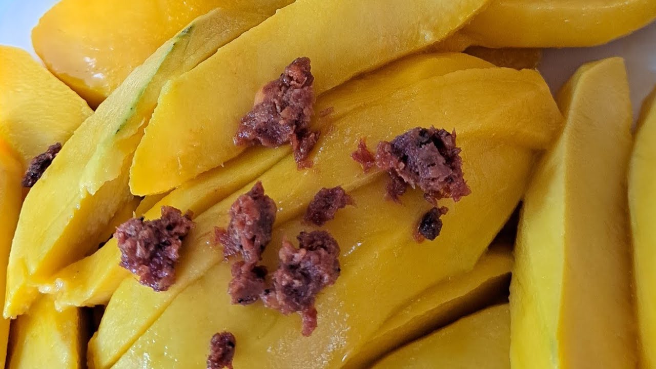 MANGO WITH GINISANG ALAMANG NA HIPON/ MANGO RECIPE / @LORELIESKITCHEN ...