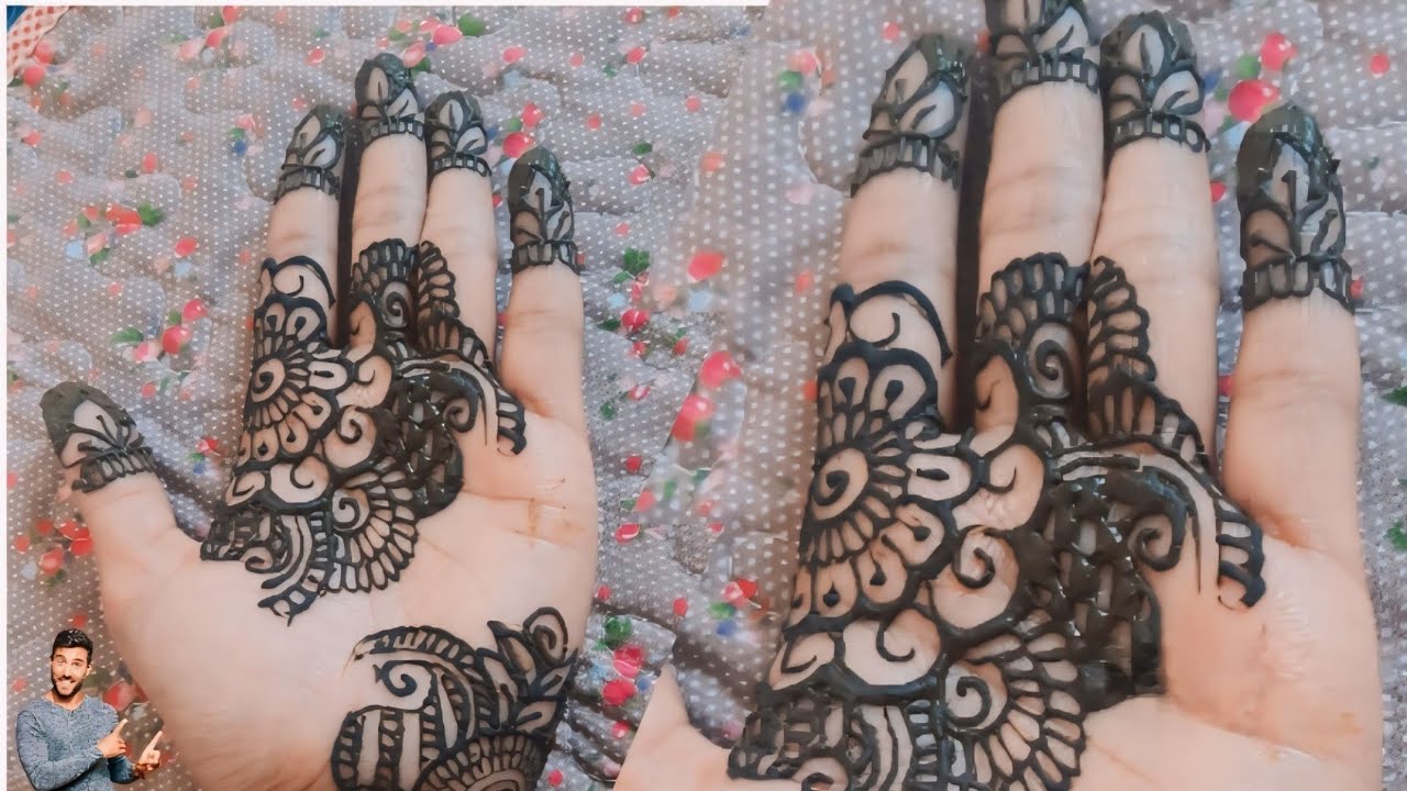 Easy 3D Style Floral Henna Design | Simple Mehndi | New Design | Sundar ...