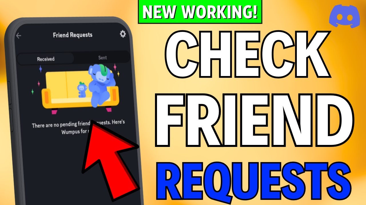 How to Check Discord Friend Requests (2025) - YouTube