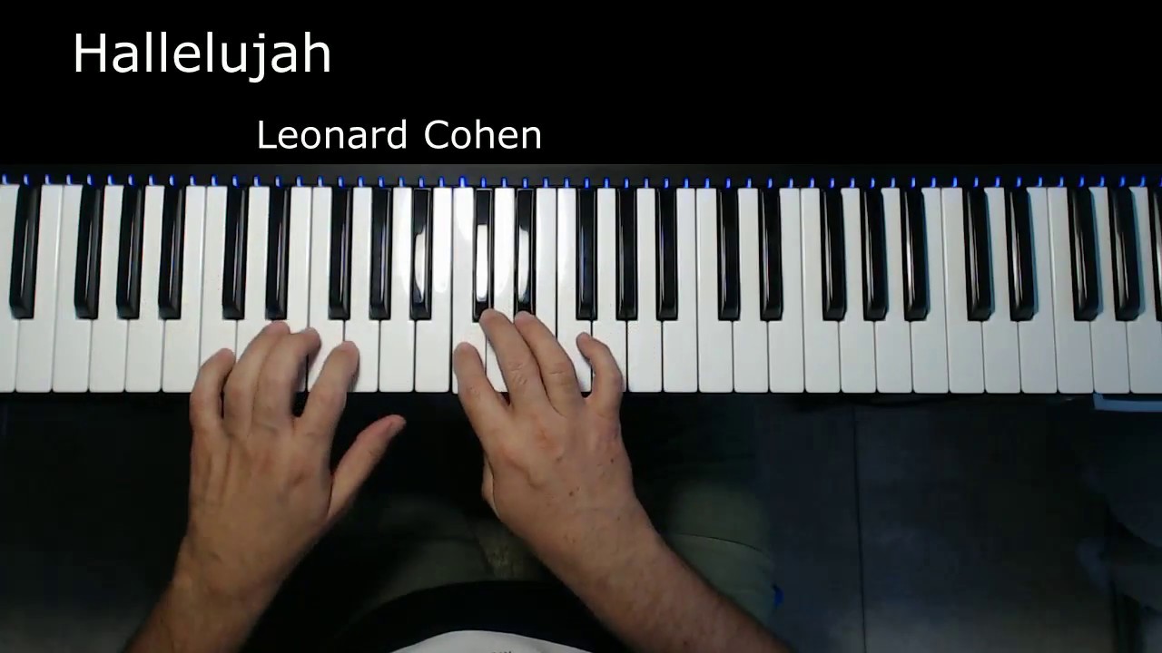 Aleluya (hallelujah) Leonard Cohen.Tutorial Piano - YouTube