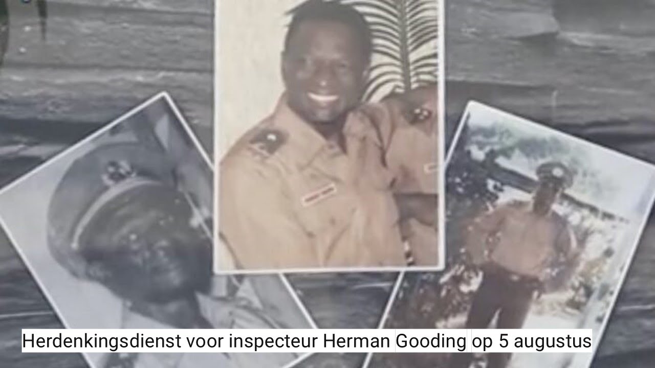 LIVESTREAMING Herdenkingsdienst voor inspecteur Herman Gooding op 5 ...