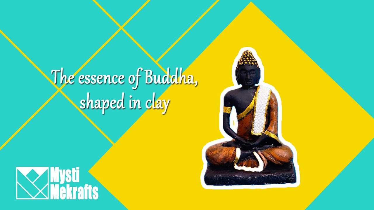 The essence of Buddha, shaped in clay #buddha #clayart # ...