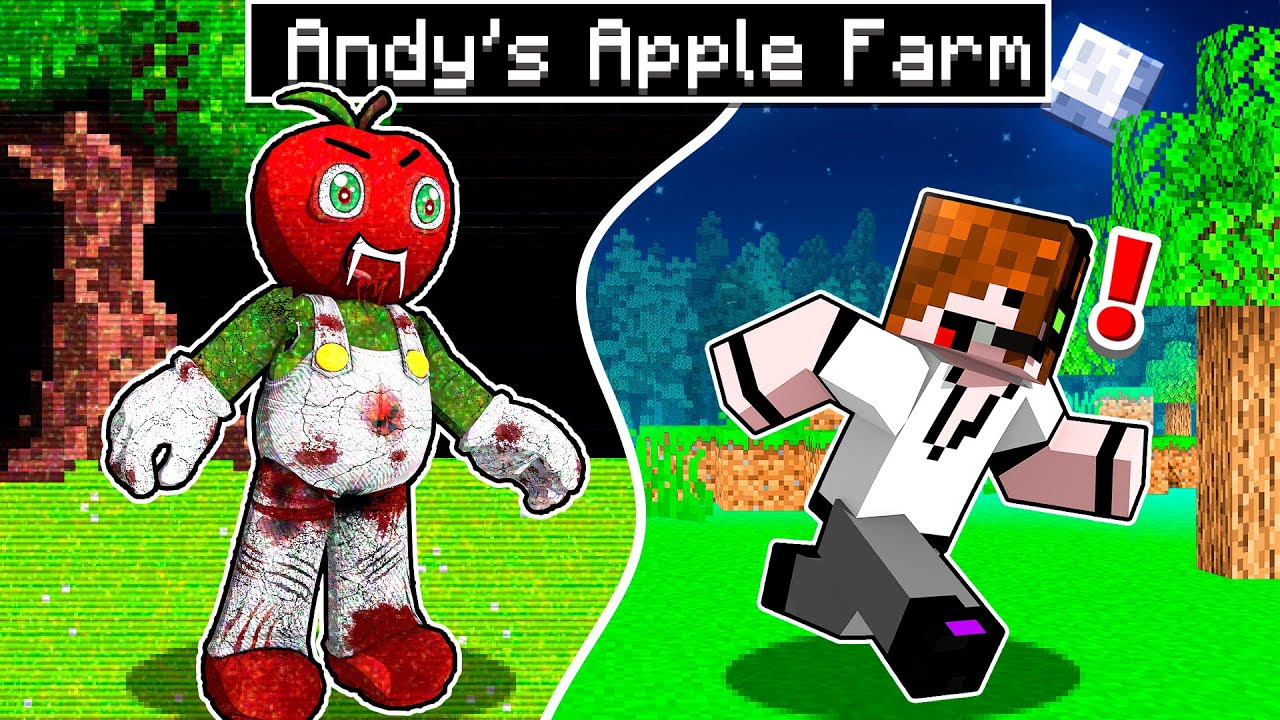 Trolling With ANDY’S APPLE FARM in Minecraft! - YouTube