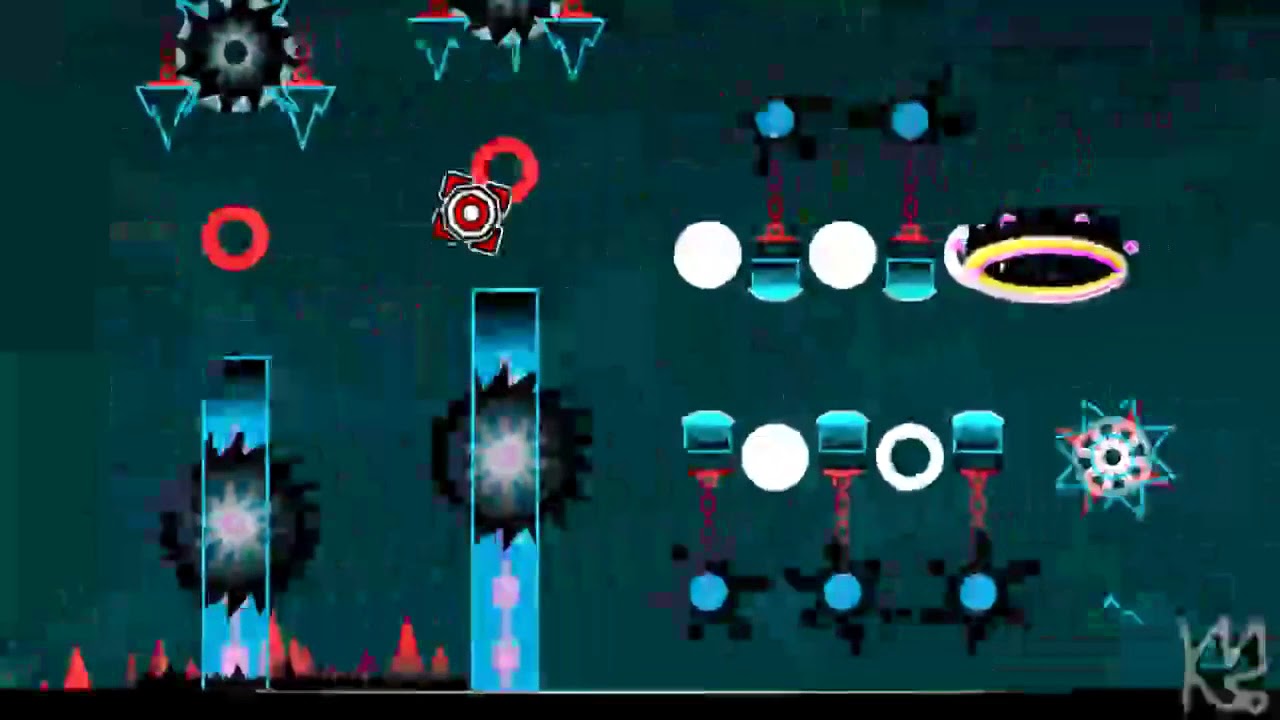 Geometry Dash - cataclysm 1 by Experience D (Easy Demon) Complete (Live ...