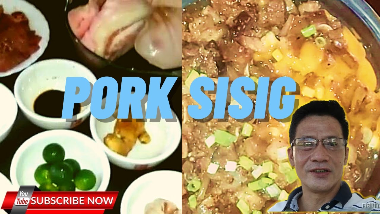 Pork Sisig My Own Version - YouTube