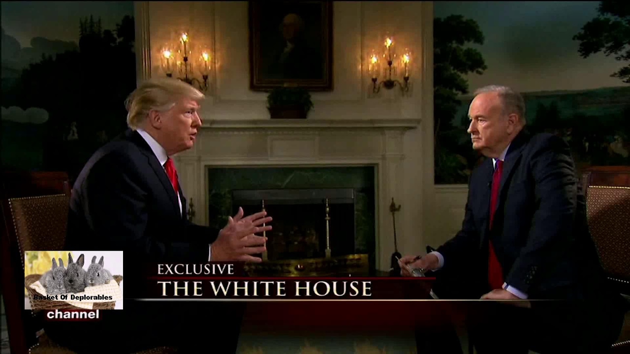 President Donald Trump Bill O'Reilly Pre Super Bowl White House ...
