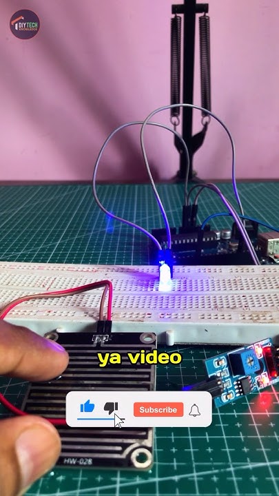 How does work RAIN SENSOR | RAIN SENSOR with Arduino Uno#shortsvideo #shorts #short#arduino ...