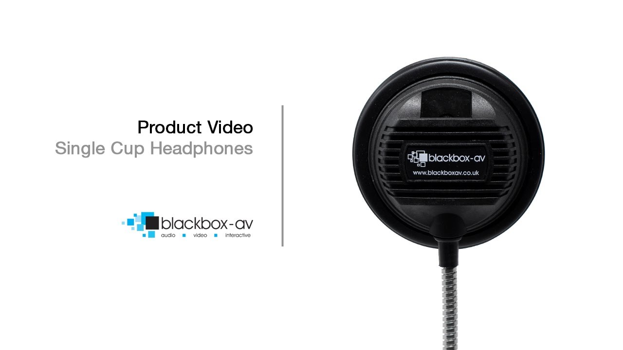 Single Cup Headphones Product Video - YouTube