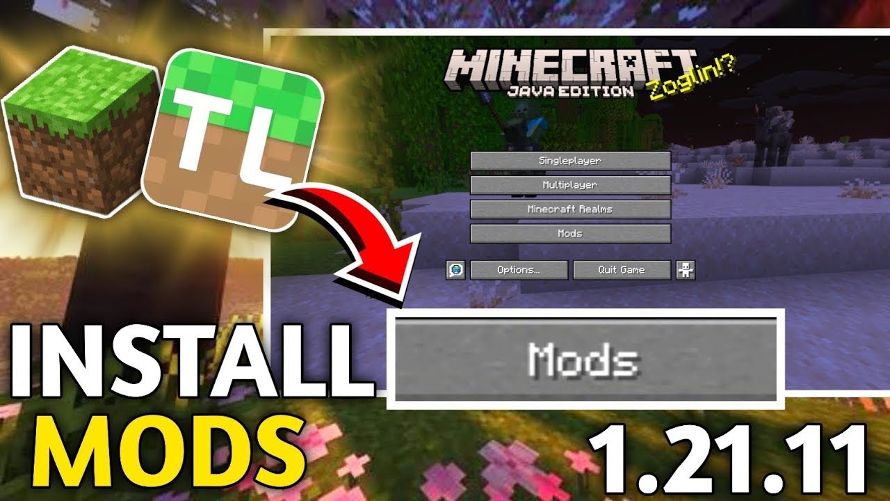 How to Install Mods in Minecraft Tlauncher 1.21.11 (Forge and Fabric ...
