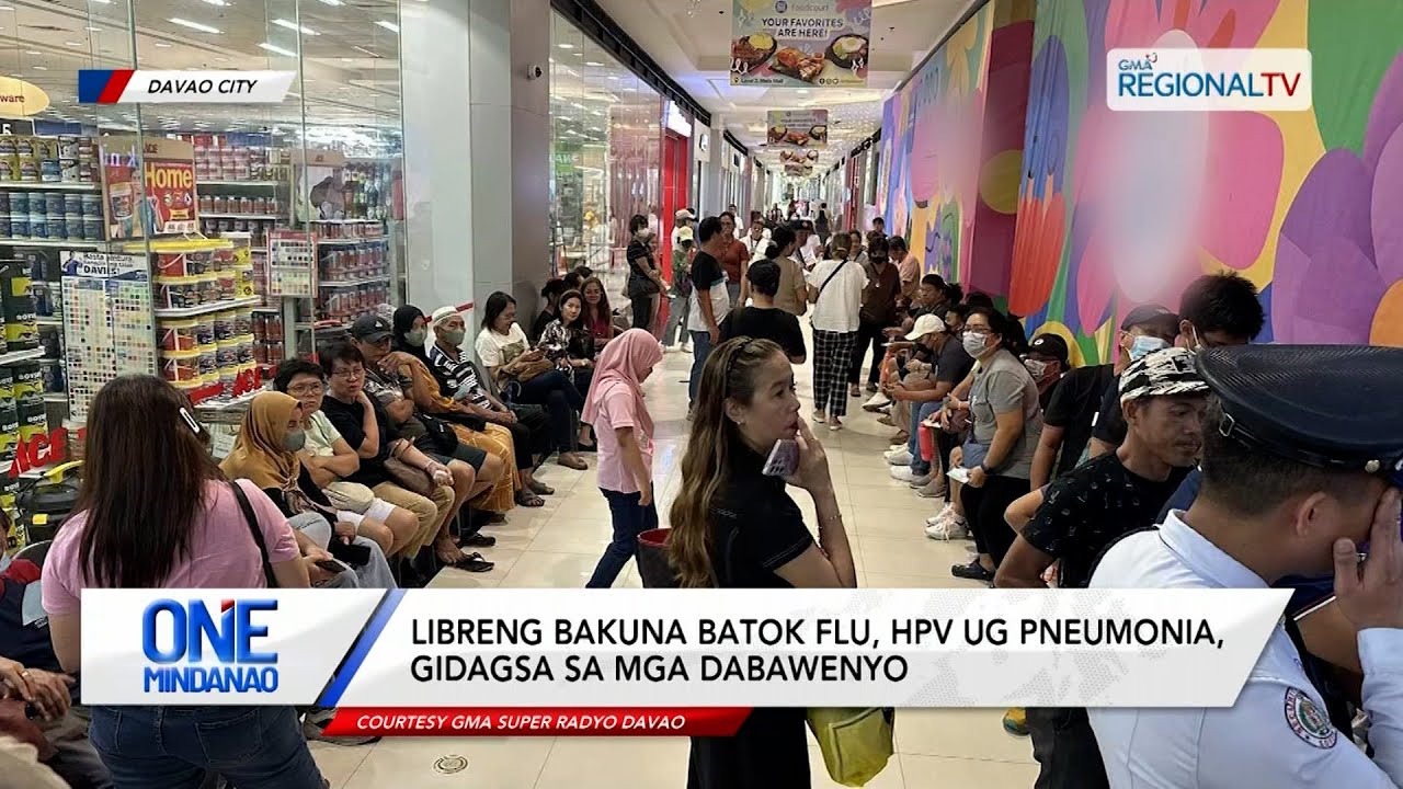 One Mindanao: Libreng bakuna alang sa Flu, HPV ug Pneumonia - YouTube