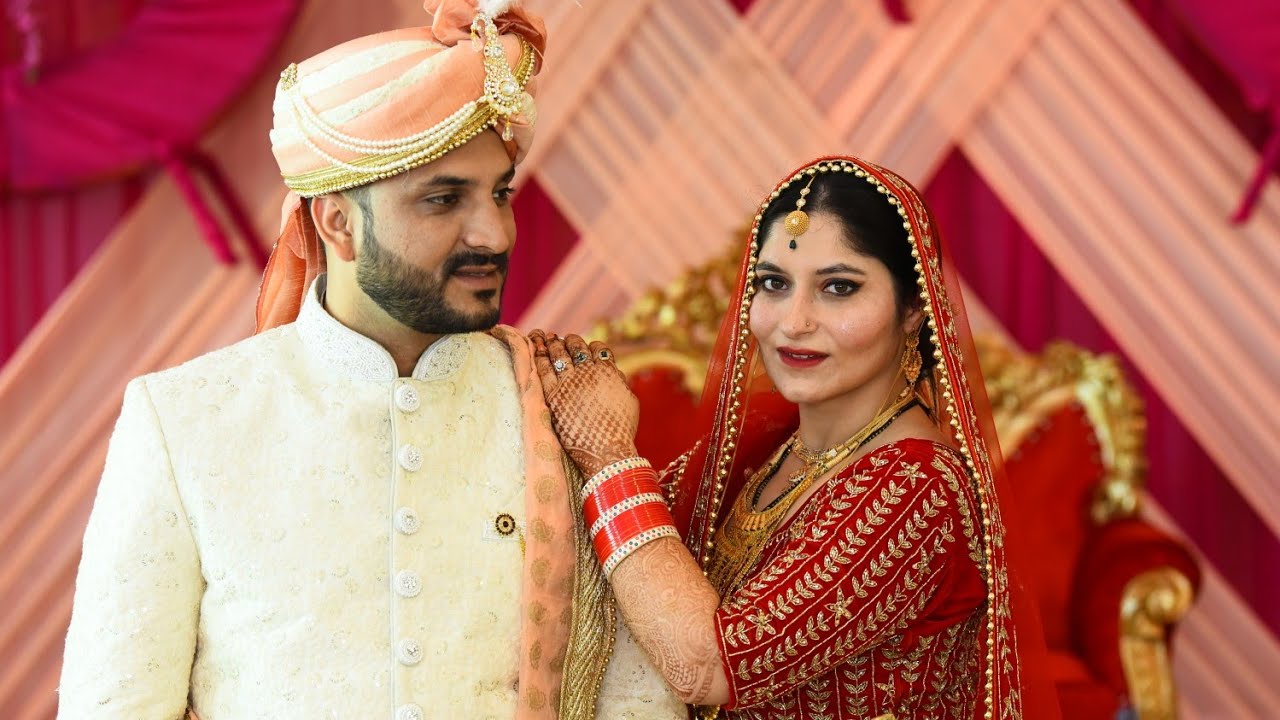 Rohit Weds Garima, Indian Wedding Drone Shots - YouTube