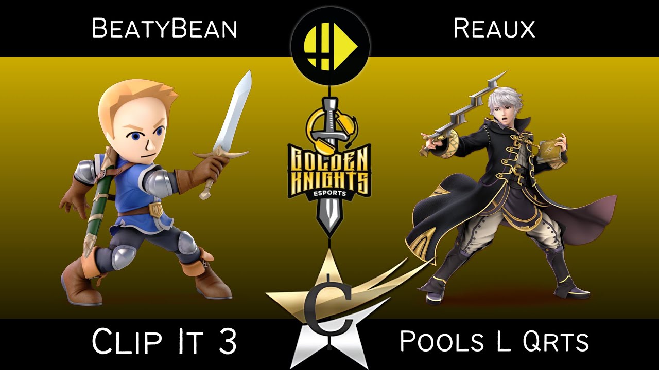 Clip It 3 Pools L Qrts - BeatyBean (Mii Swordfighter) vs Reaux (Robin ...