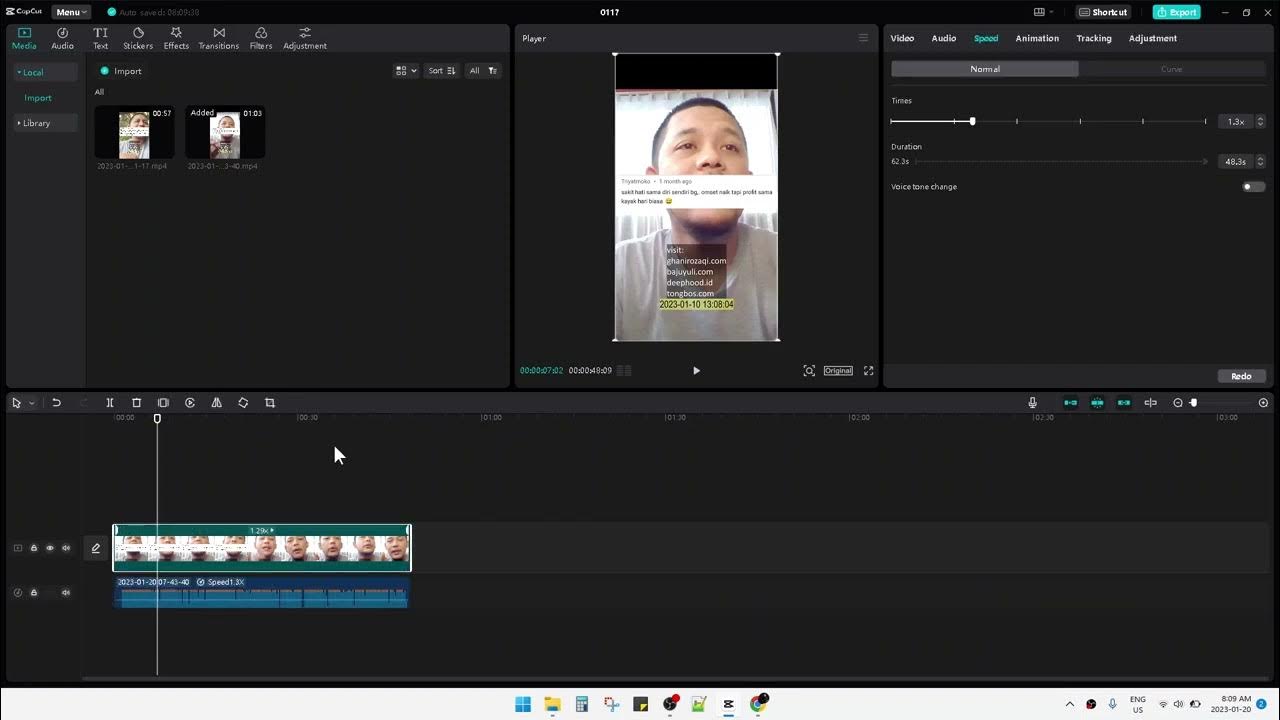How to Edit Voice Over Sound into Man's or Woman's in Capcut PC - YouTube