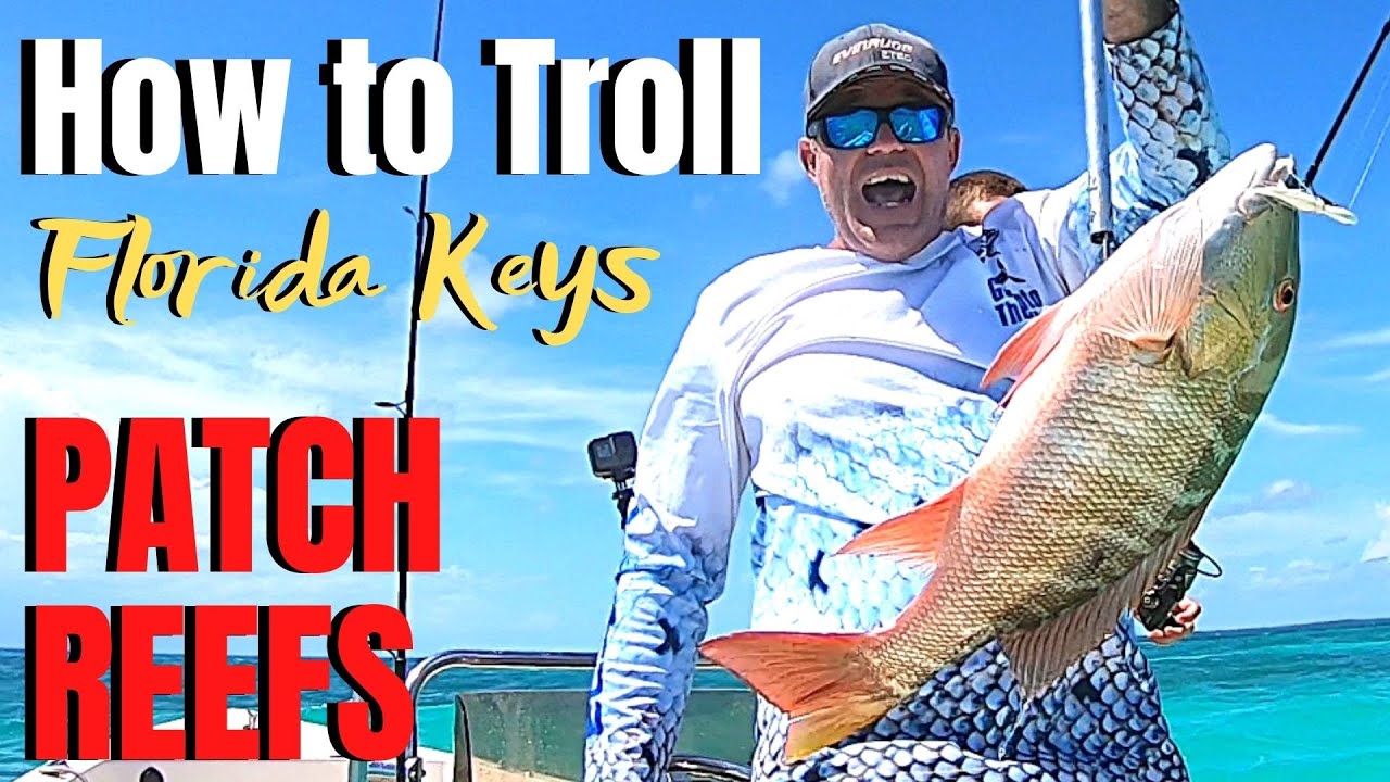 How to Troll the FLORIDA KEYS PATCH REEFS Shallow water trolling Basics ...