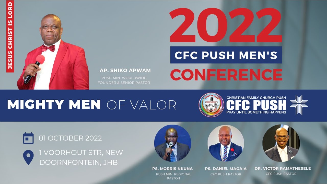 MEN'S CONFERENCE | CFC PUSH | 01 OCTOBER 2022 - YouTube