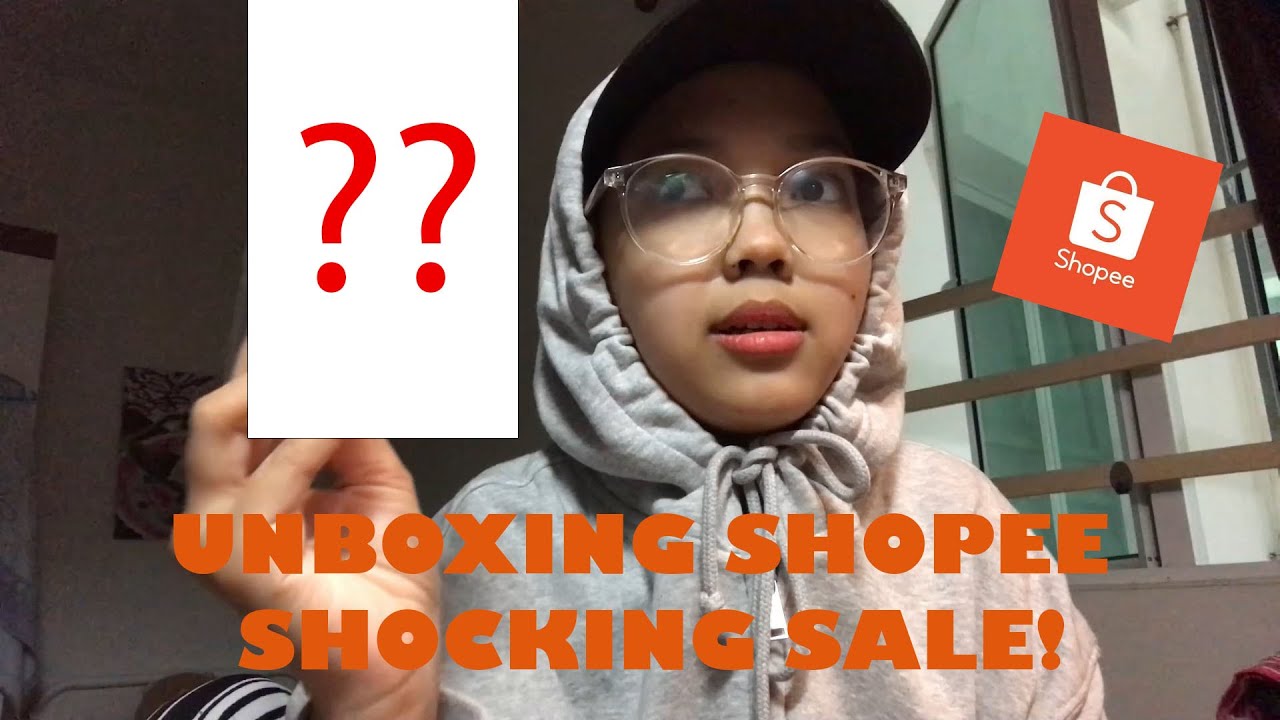 UNBOXING BARANG SHOPEE ( SHOCKING SALE! ) - YouTube