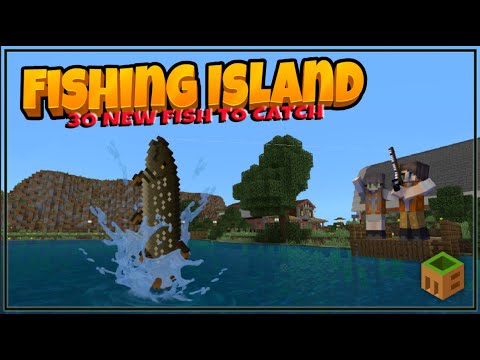 Fishing Island - Minecraft Marketplace Trailer - YouTube