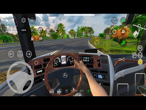 Mercedes-Benz Travego) 🫰Costom Car Online drift ✅Pop Drive  realistic Android Mobile game 