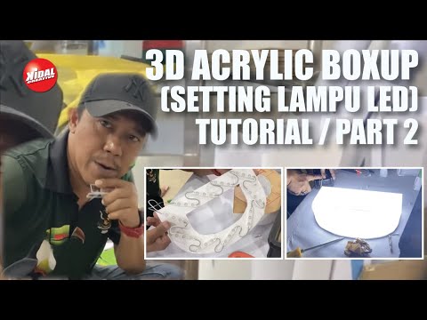Tutorial | Setting LED Lighting 3D Boxup (Part 2) - YouTube