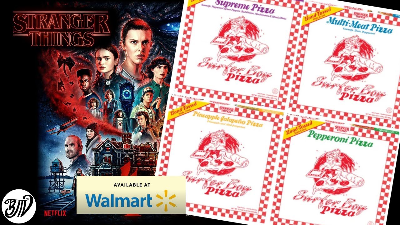 Stranger Things Surfer Boy Pizza || Taste Test Tuesday - YouTube