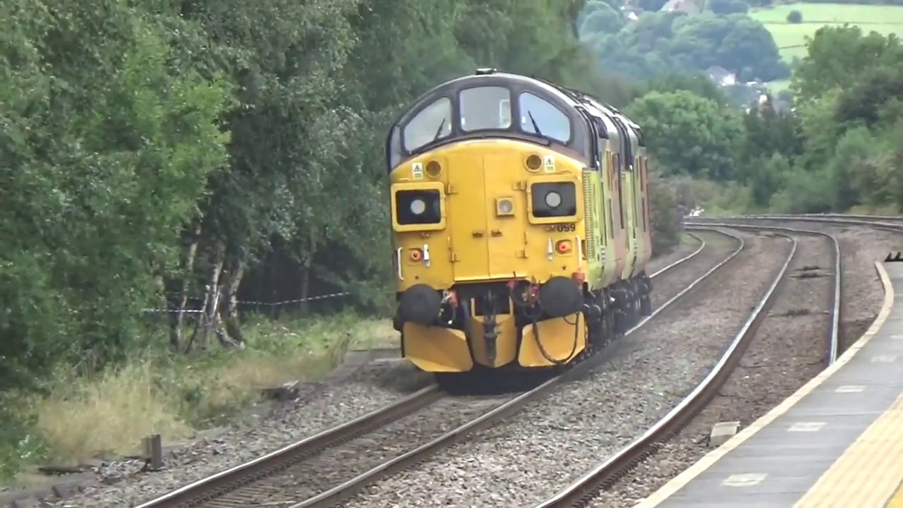 Trains at Chesterfield 02/08/2018 - YouTube