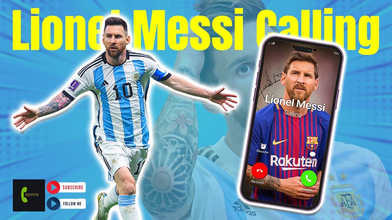 llamada falsa de lionel messi | Lionel Messi Fake Call - YouTube
