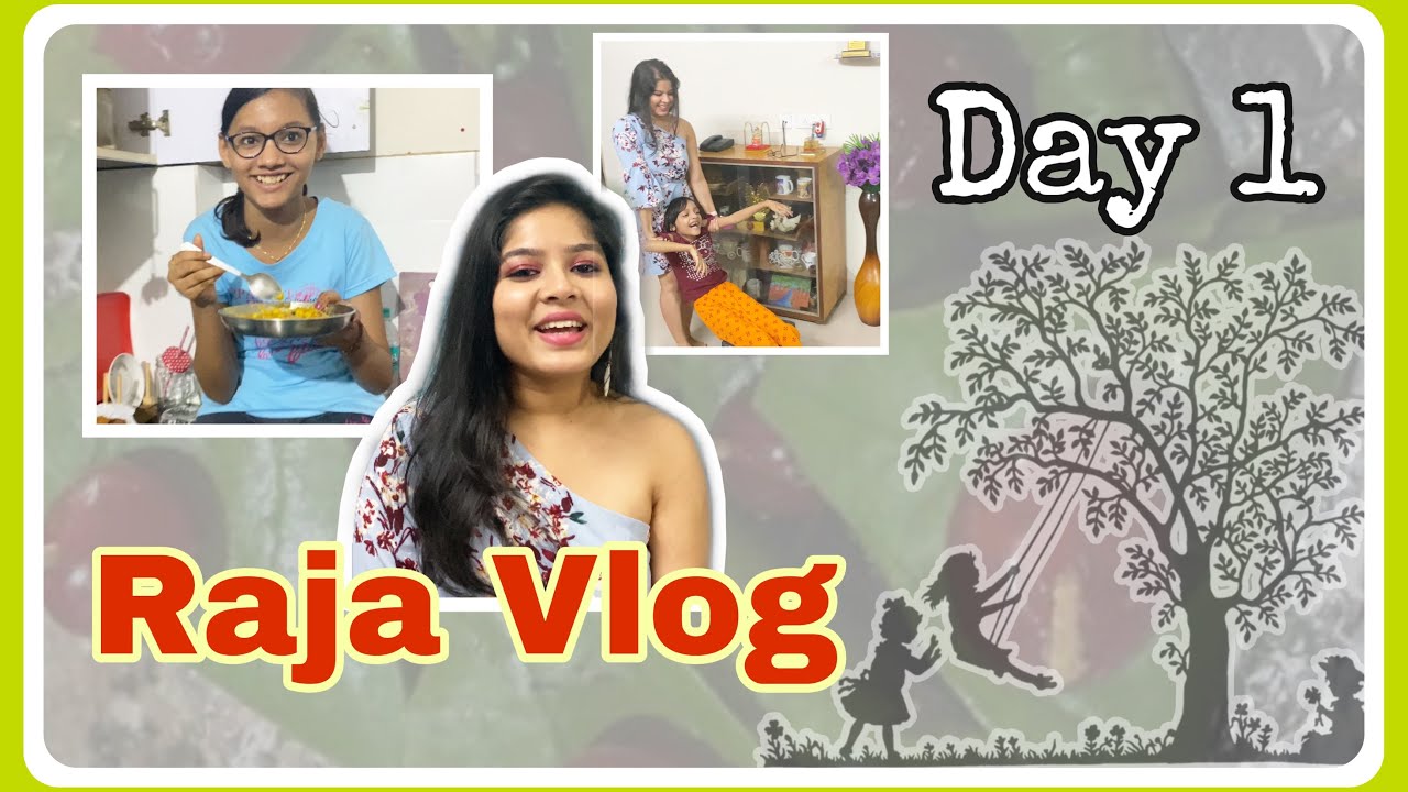 VLOG | Raja / Rajo Parba Day 1 | Odia Festival - YouTube