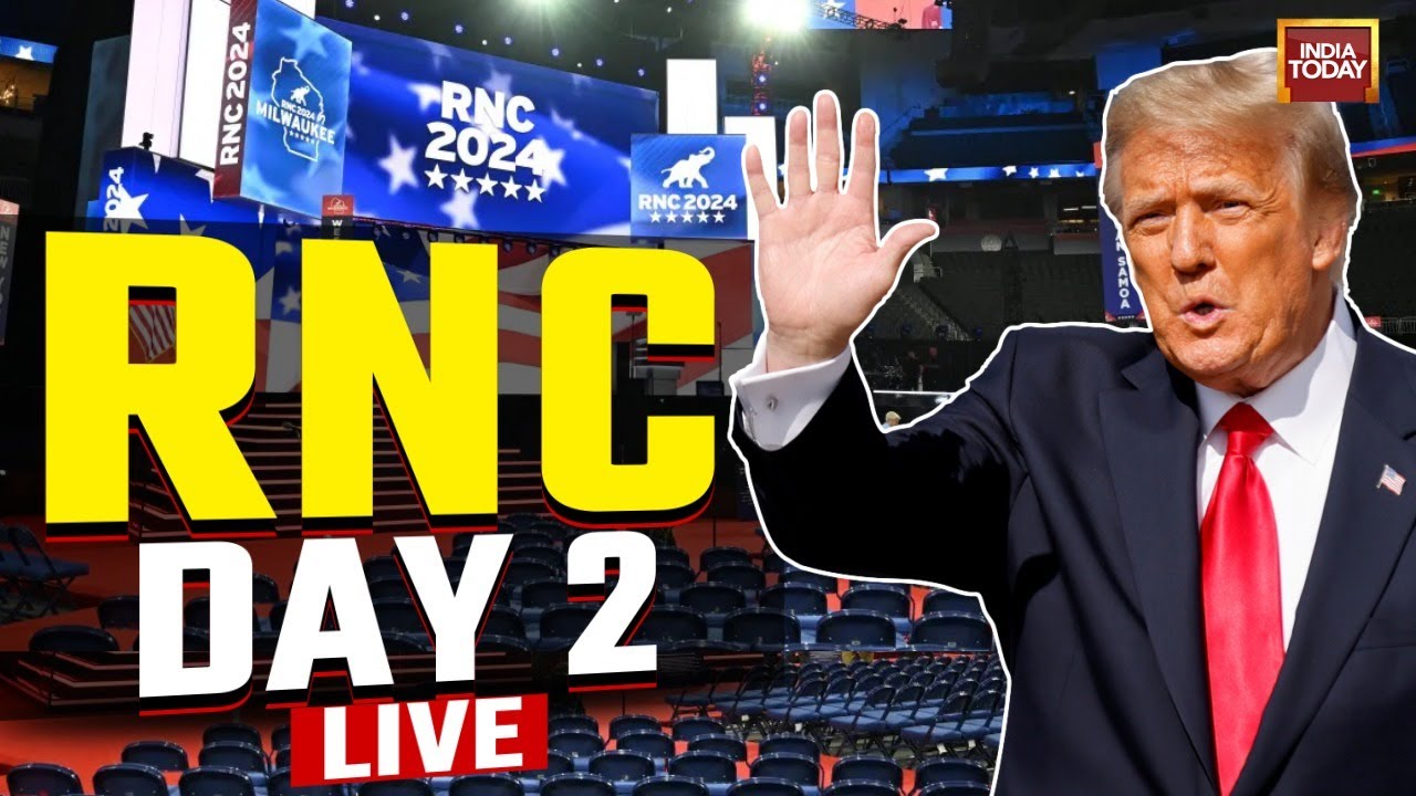 LIVE: Donald Trump At Republican National Convention | RNC Day 2 ...