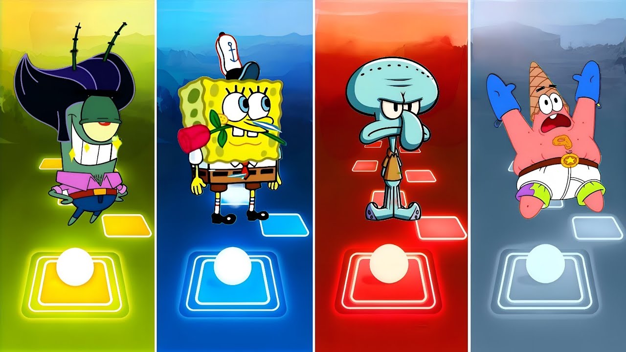 🔥 Squidward EXE vs Sandy Cheeks EXE vs Spongebob EXE vs Plankton EXE ...