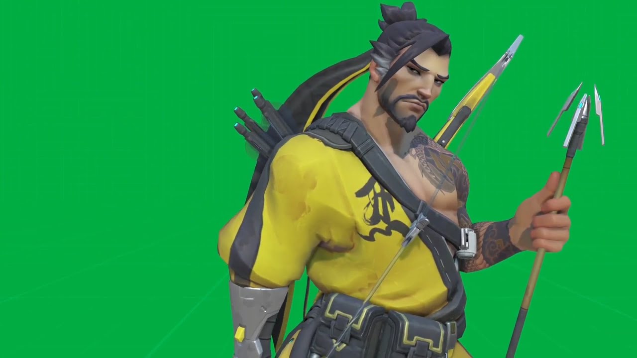 Hanzo Highlight Intros Green Screen [Dragon] - YouTube