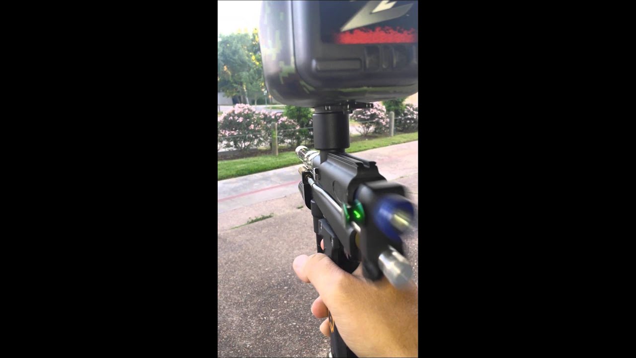 Eblade autococker with no eye - YouTube