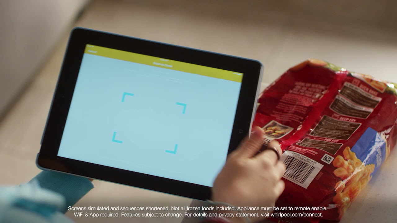 Whirlpool Scan-to-Cook Technology For Easier Cooking - YouTube