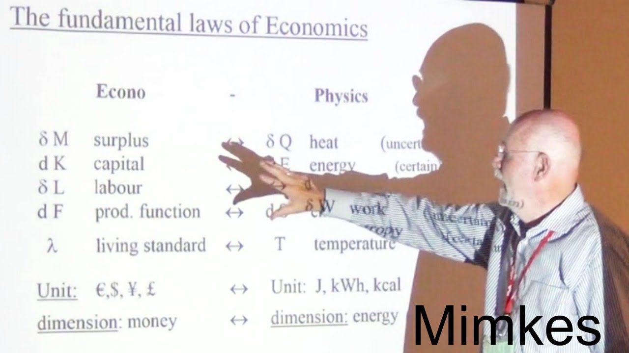 Jurgen Mimkes | Calculus-Based (Bio-) Econophysics: Synthesis of Social and Natural Sciences ...