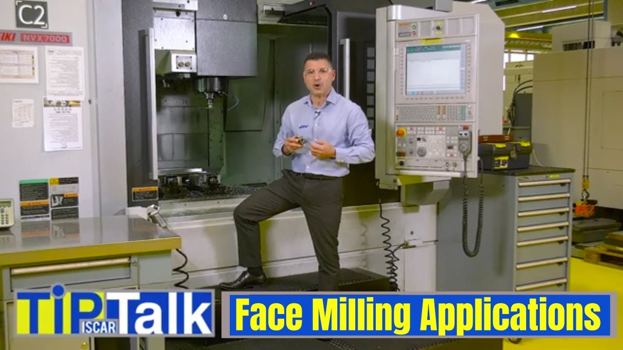 ISCAR TIP TALK - Eliminating Burrs in Face Milling Applications [Milling] - YouTube